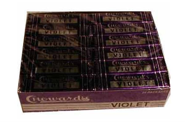 Choward's (Chowards) Violet Candy 24 count