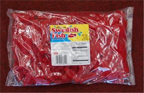 Red Swedish Fish, 5 lb Bag
